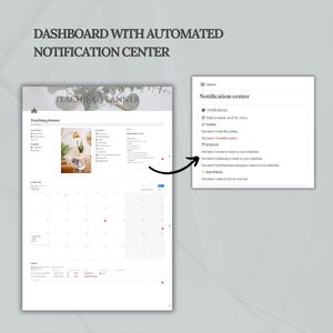 Notion Template for Teachers Notion Planner for Class Management ...