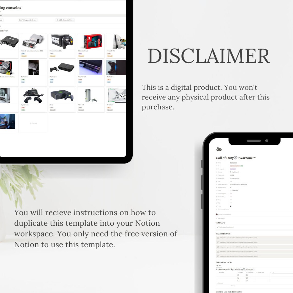Notion Template Video Game Tracker, Gaming Journal Notion Dashboard ...