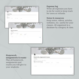 Notion Template for Teachers Notion Planner for Class Management ...
