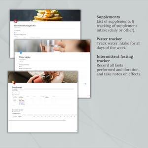 Notion Template Meal Planner, Weekly Meal Plan Notion Planner, Grocery ...