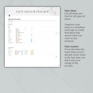 Notion Template Relationship Tracker | Couple Goals, Partner Goals ...