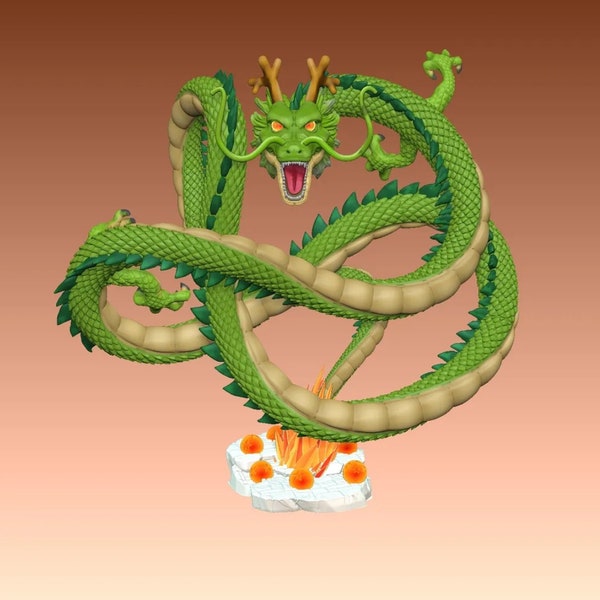 Dragon Ball Z Shenron Statue - Etsy
