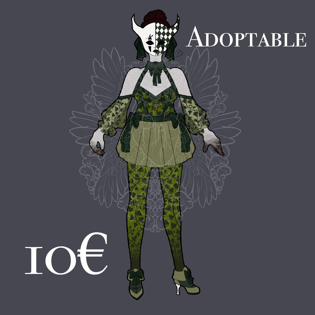 Character Design/adoptable Character - Etsy