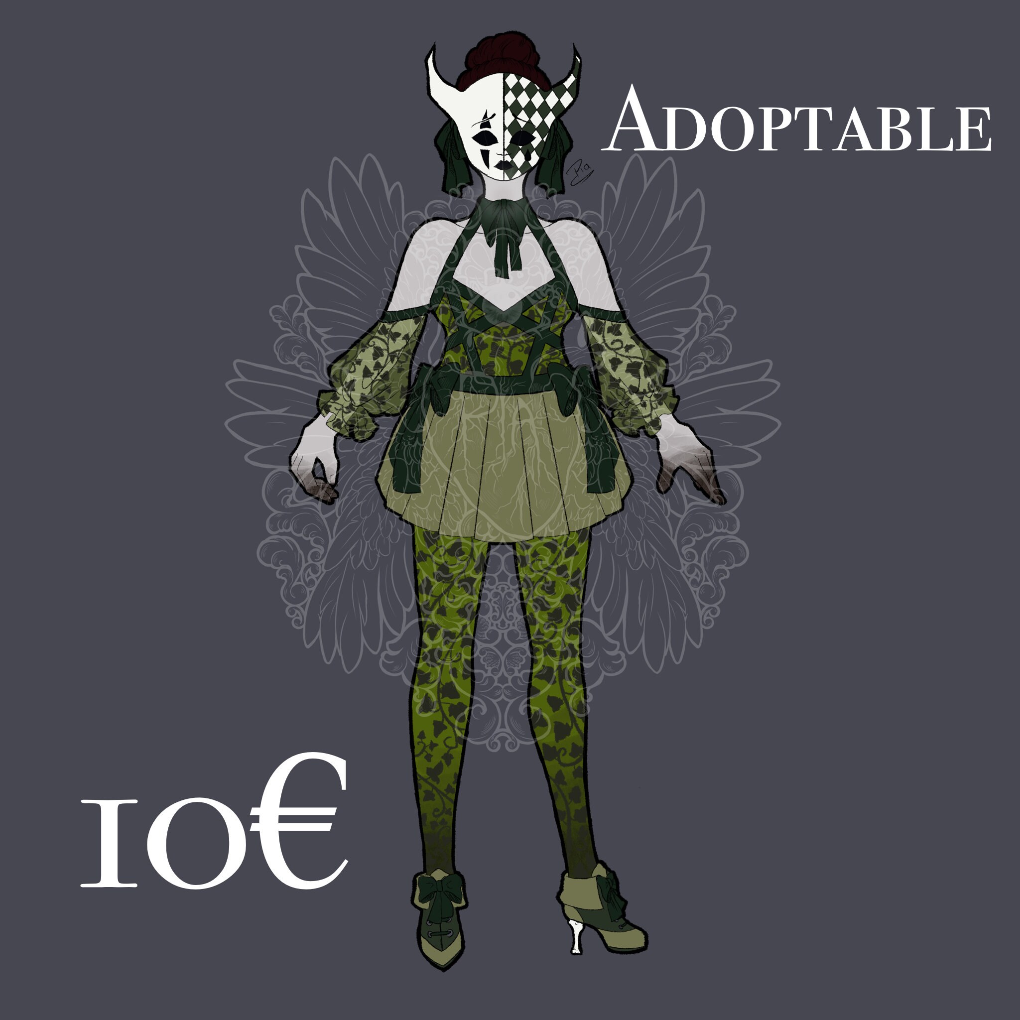 Character Design/adoptable Character - Etsy