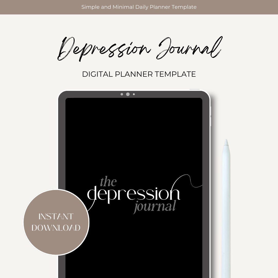 The Depression Journal | Digital Guide | Ebook | iPad Ebook | Daily ...