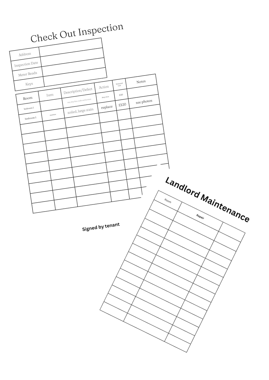 Tenant Check Out Inspection - Property Inspection - End of Tenancy ...