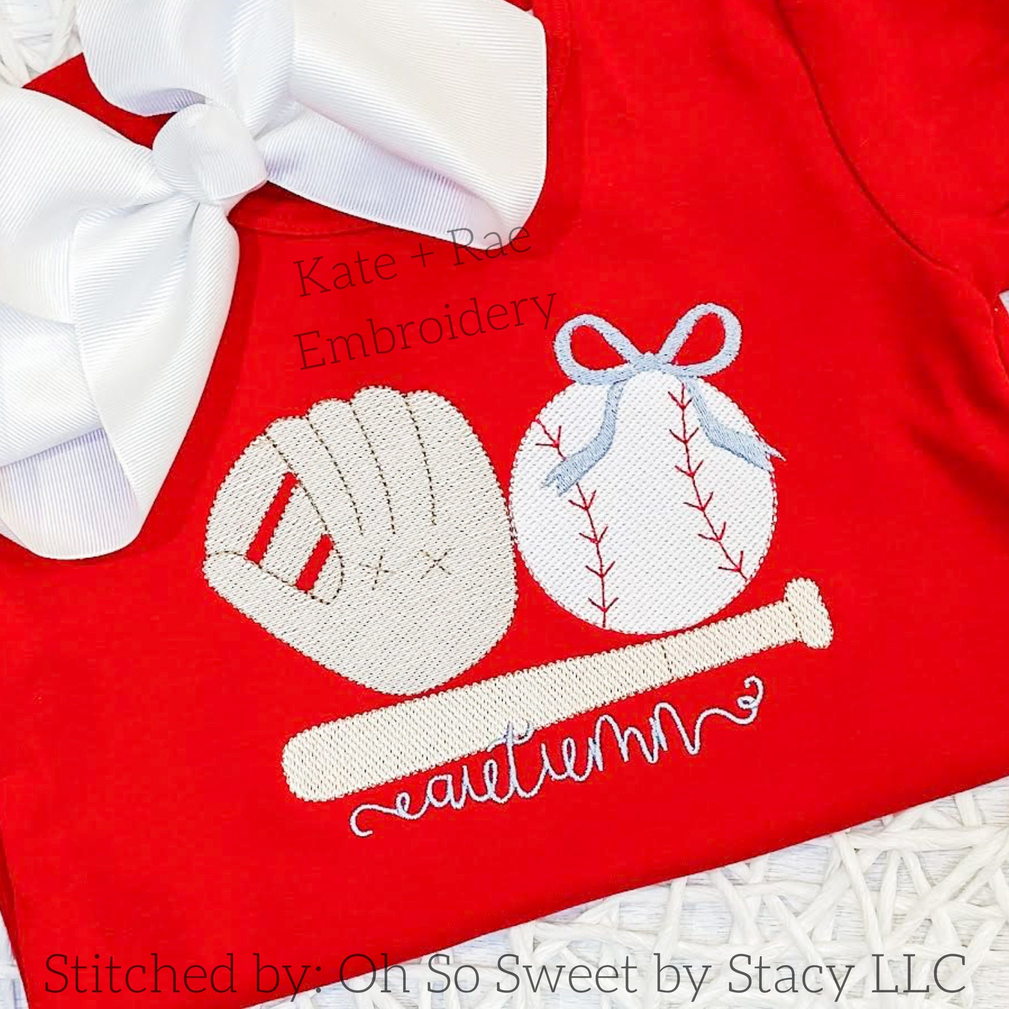 Girls Baseball Sketch Stitch Embroidery Design Girls Baseball ...