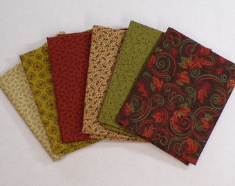 Autumn Fat Quarters - Etsy