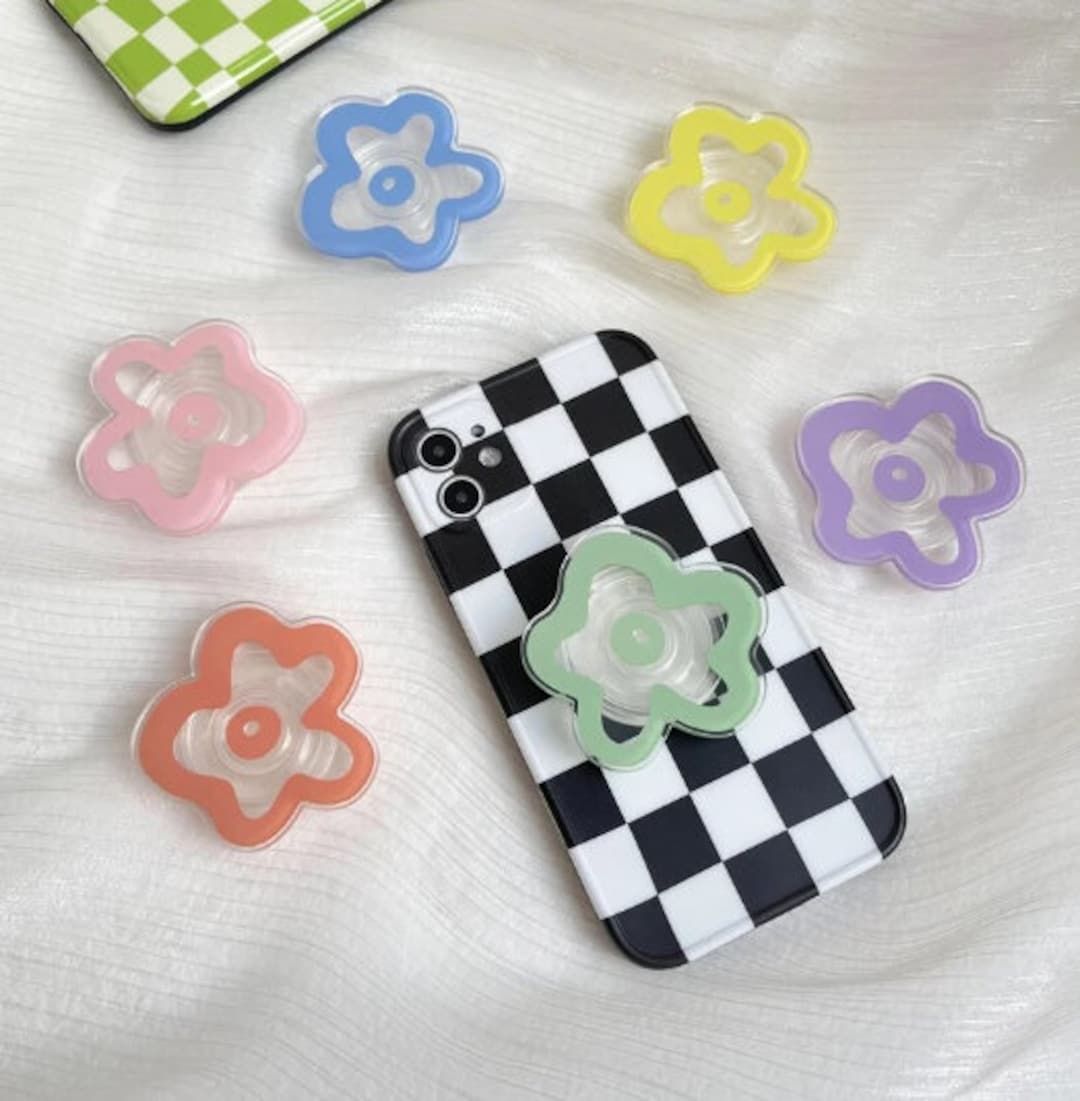 Cute Flower Core Phone Grip, Phone Holder, Phone Stand, Pop Socket ...