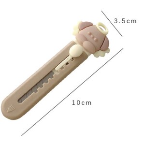 NEW IN Cute Animal Cartoon Kawaii, Box Cutter, Bear, Bunny, Box Cutter ...