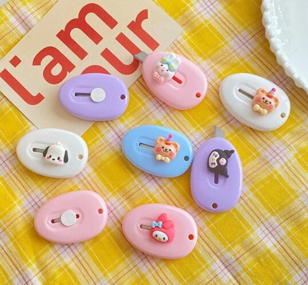 Sanrio Kuromi, Cloud Box Cutters, Keychain Knife, Cute Box Cutter ...