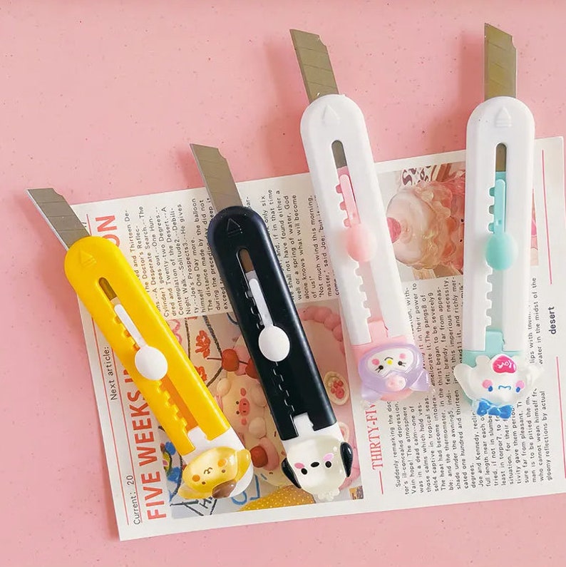 Sanrio Character Box Cutter, Cute Box Cutter, Kawaii, Kuromi ...