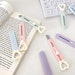 Love Heart Shaped Box Cutter Pastel, Portable Knife, Retractable, Craft ...