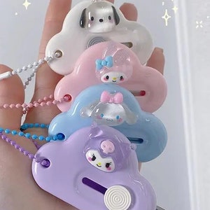 Sanrio Kuromi, Cinnamoroll Cloud Box Cutters, Keychain Knife, Cute Box ...