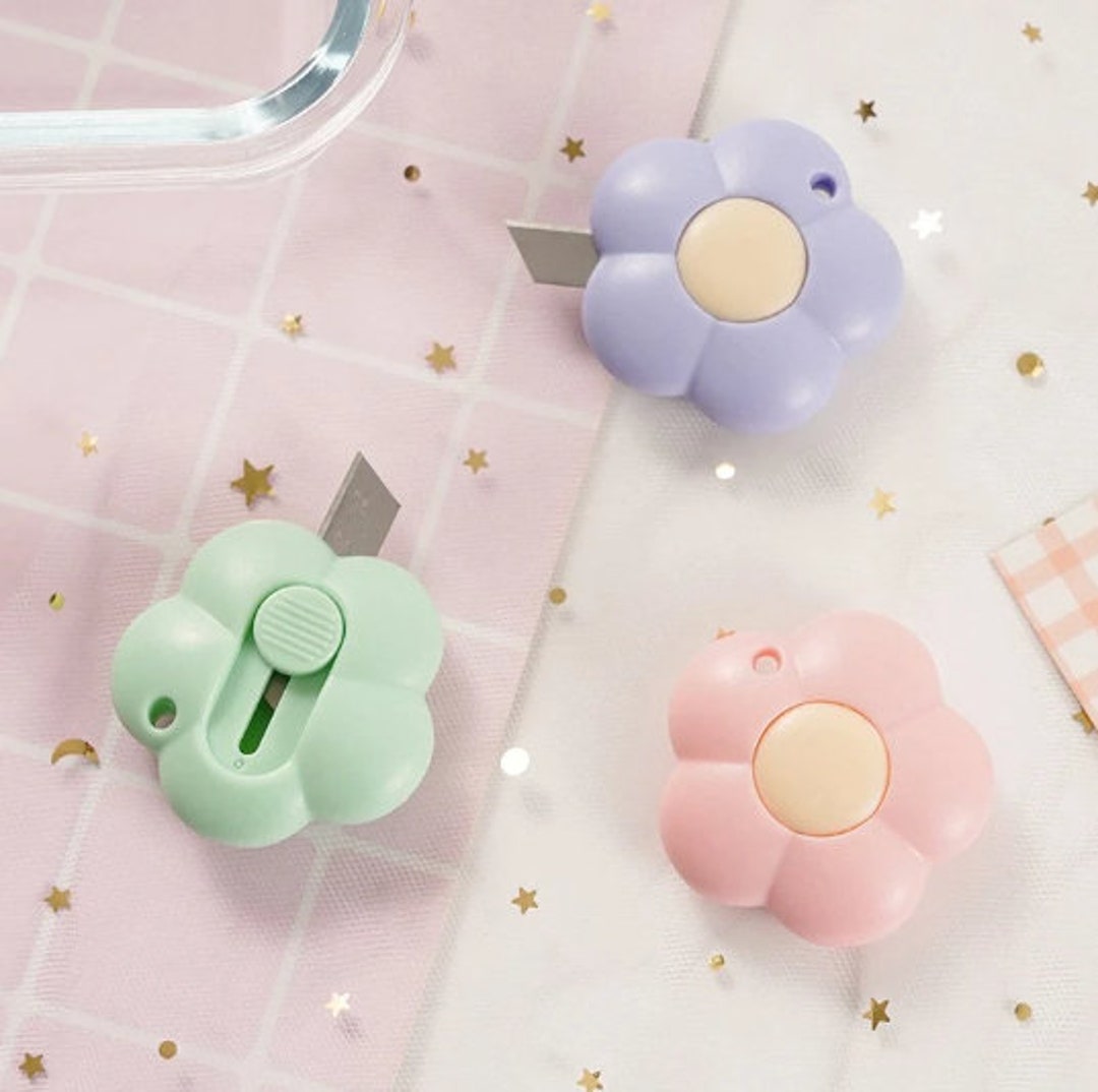 Trendy Flower Box Cutter, Mini Dog Box Cutter, Craft Knife, Floral ...