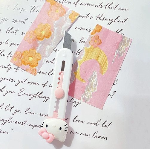 Sanrio Box Cutters, Portable Knife, Retractable, Craft Knife, Perfect ...