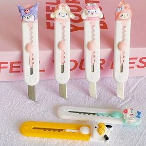 Sanrio Character Box Cutter, Cute Box Cutter, Kawaii, Kuromi ...