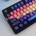 SUNSET Cute Gradient PBT OEM Keycap Set for Mechanical Keyboard Oem ...