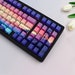 SUNSET Cute Gradient PBT OEM Keycap Set for Mechanical Keyboard Oem ...