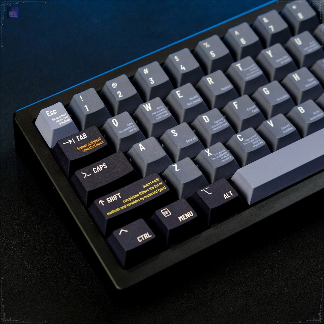 HELLO WORLD Cool Gaming PBT Keycap Set for Mechanical Keyboard ...