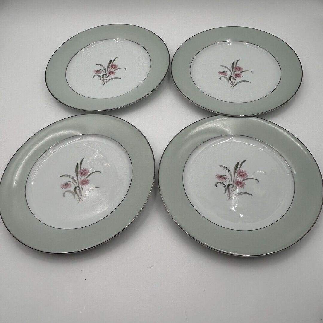 Set of 4 Noritake China Regina Japan 5442 Dinner Plate 10.25' Pink Daisy - Etsy
