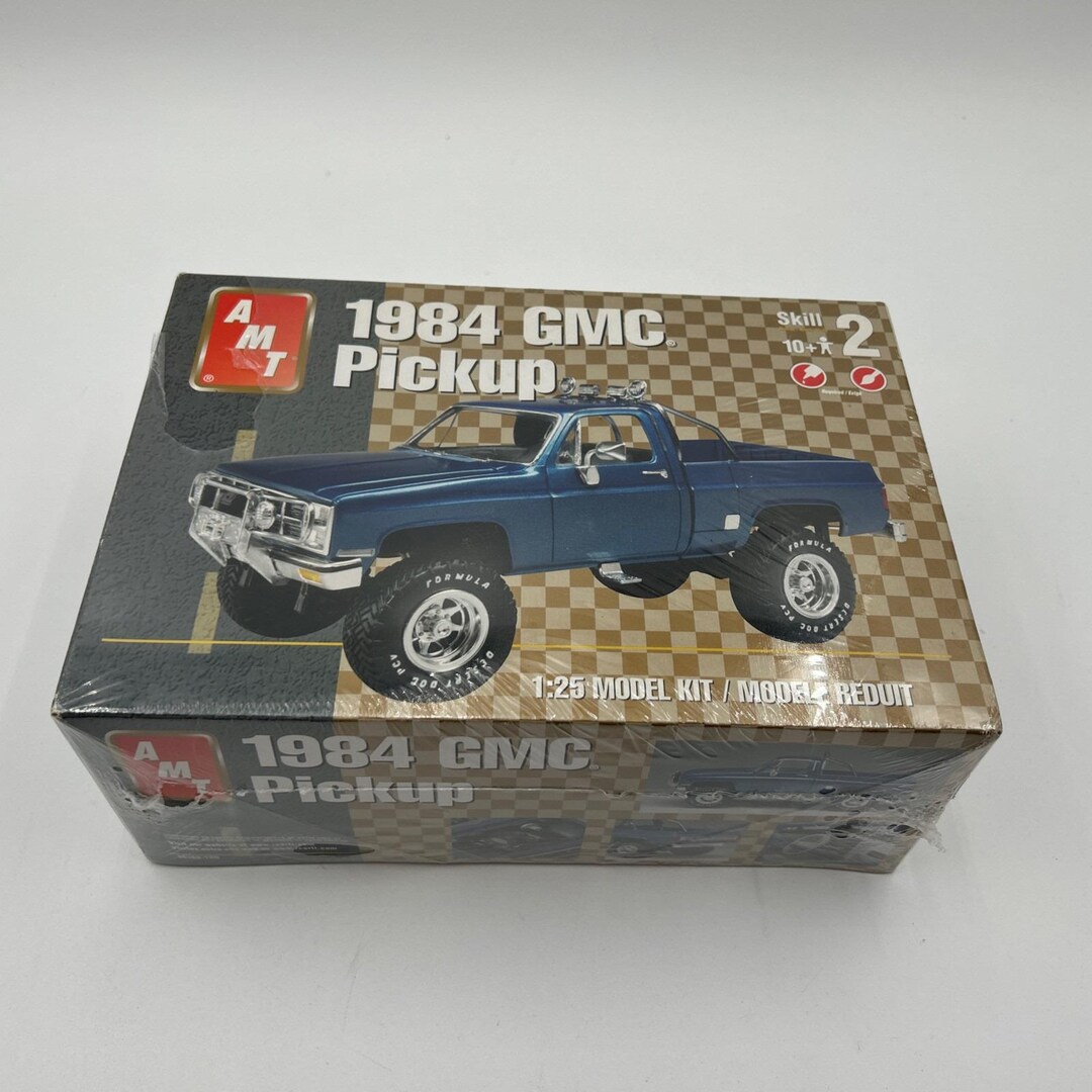 2005 AMT 1984 GMC Pickup 1/25 Scale Skill 2 Model Kit NIB 38363 Sealed ...