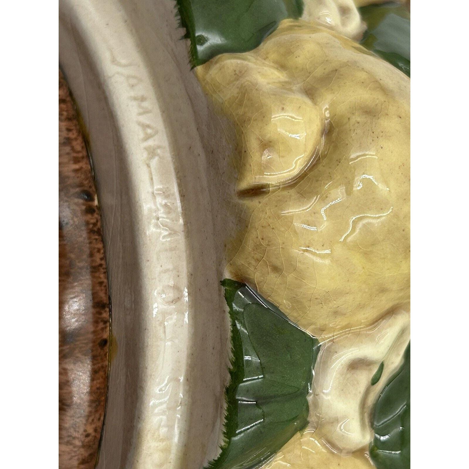 Vintage MCM 70s Ceramic Lemon Tree Topiary Decor Jamar Mallory ...