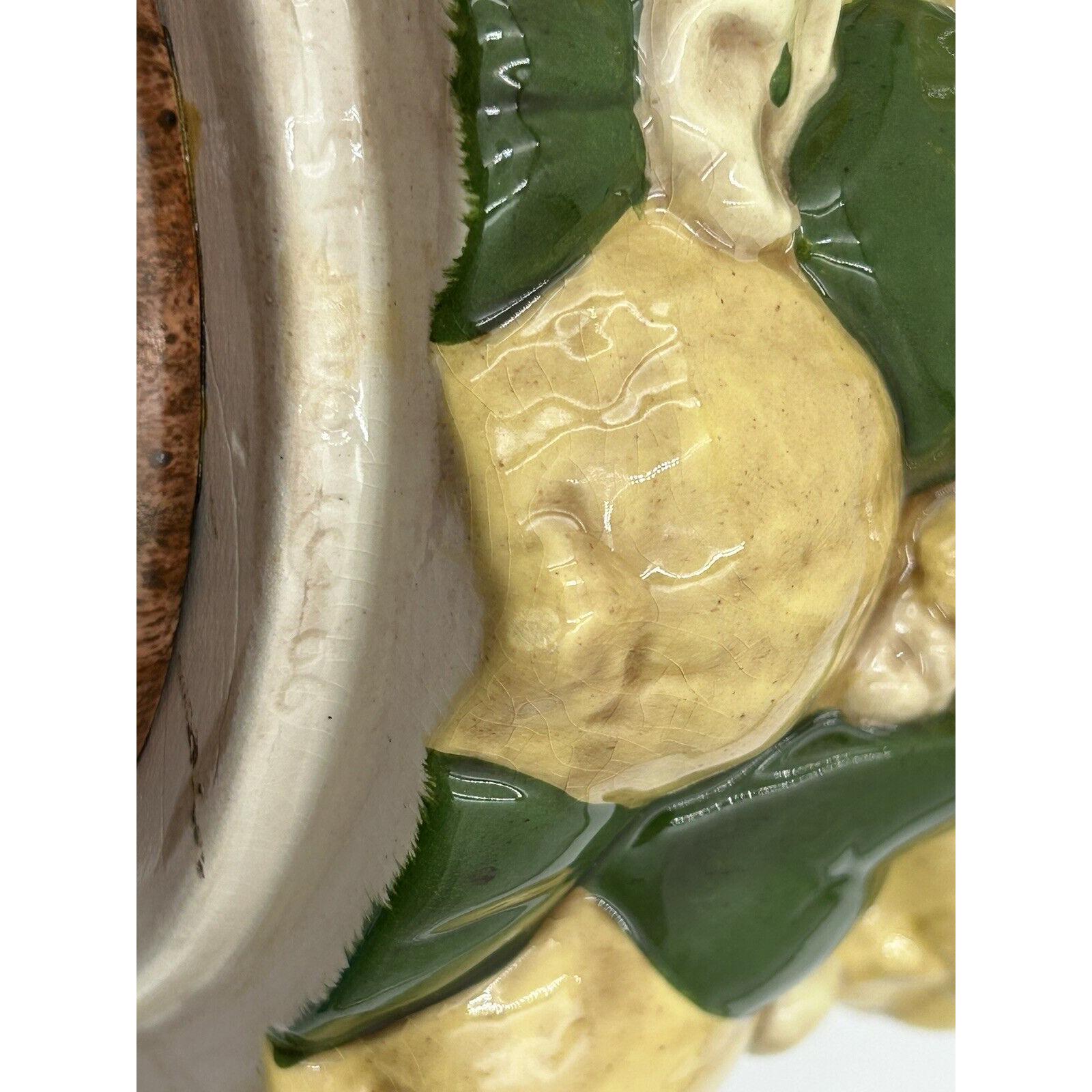 Vintage MCM 70s Ceramic Lemon Tree Topiary Decor Jamar Mallory ...