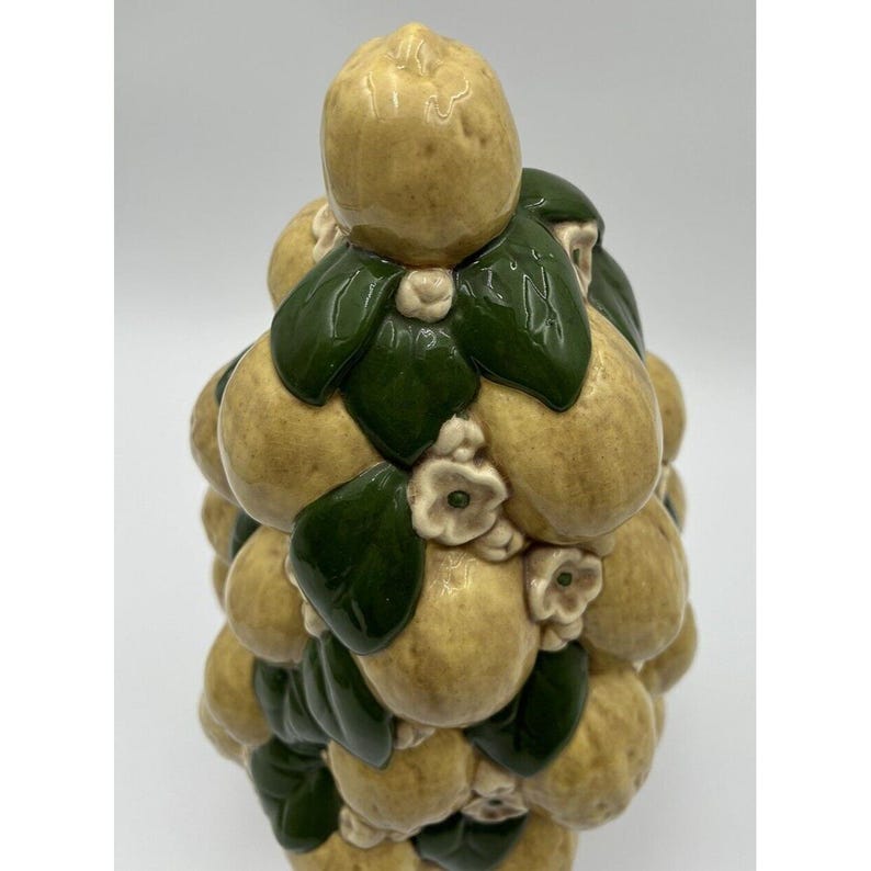 Vintage MCM 70s Ceramic Lemon Tree Topiary Decor Jamar Mallory ...