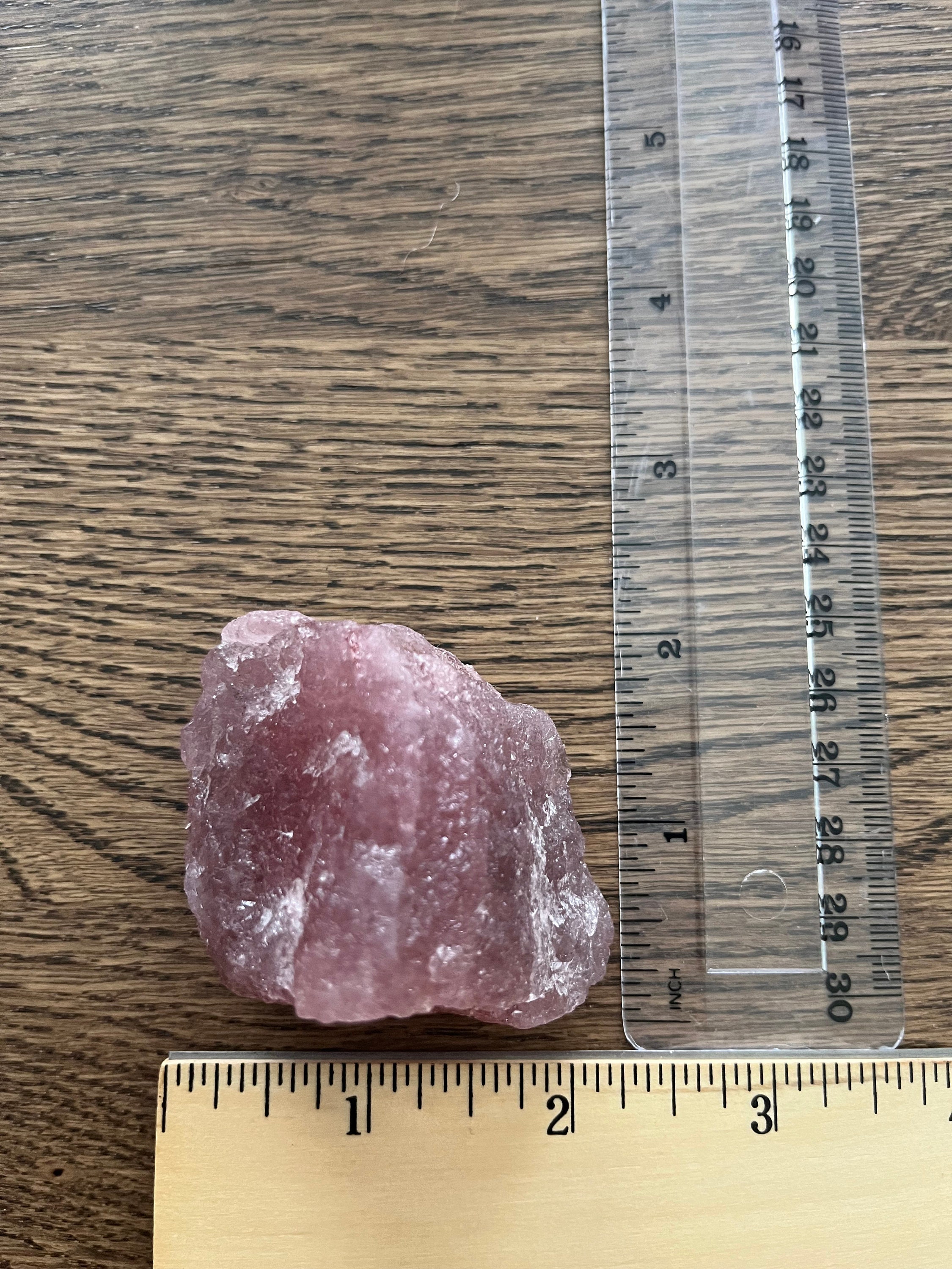 Large Raw Strawberry Quartz From Madagascar 103 Grams - Etsy