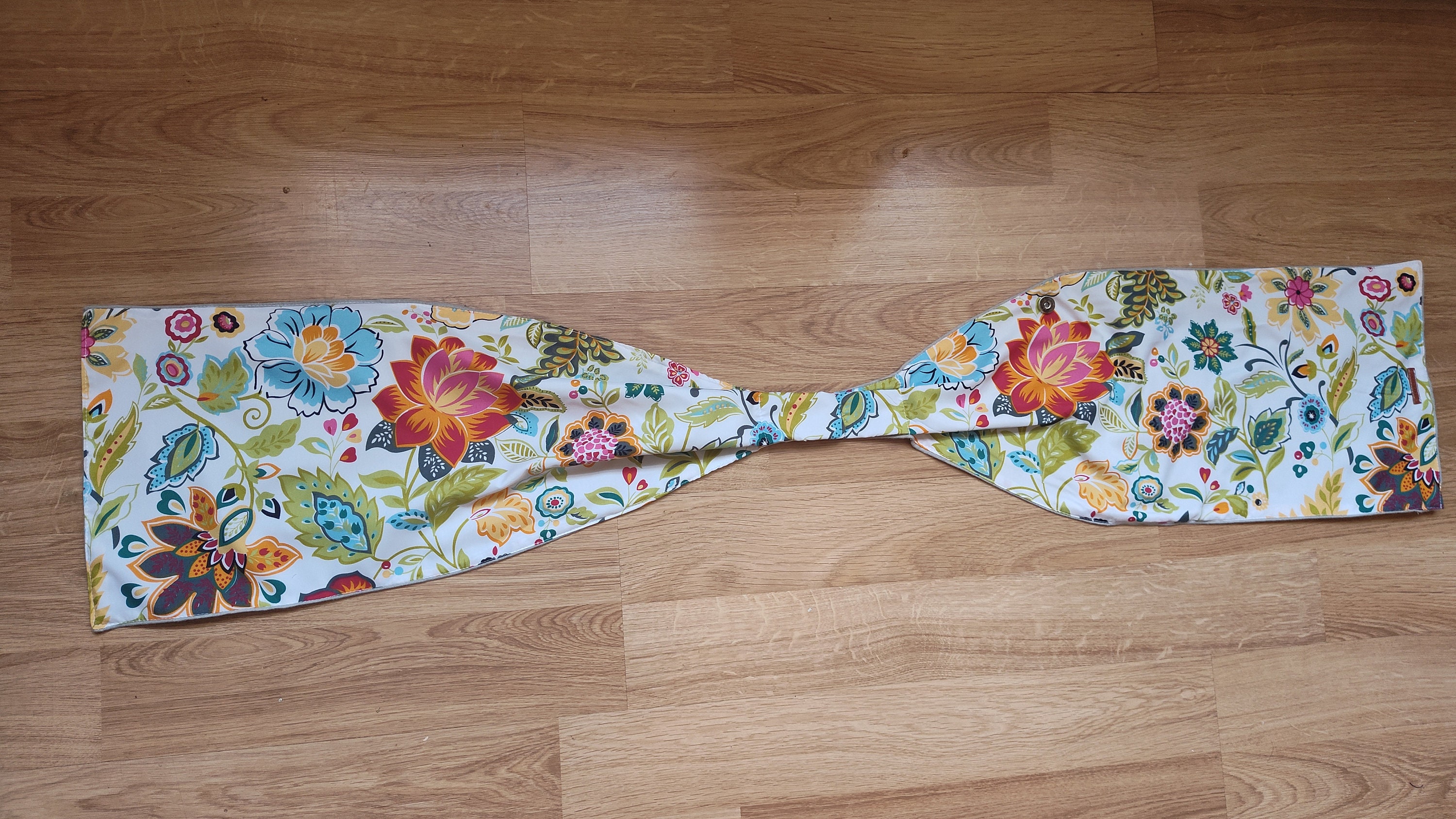 Adult Bib Floral Scarf Dining Scarves, Clothing Protectors . Reversible ...