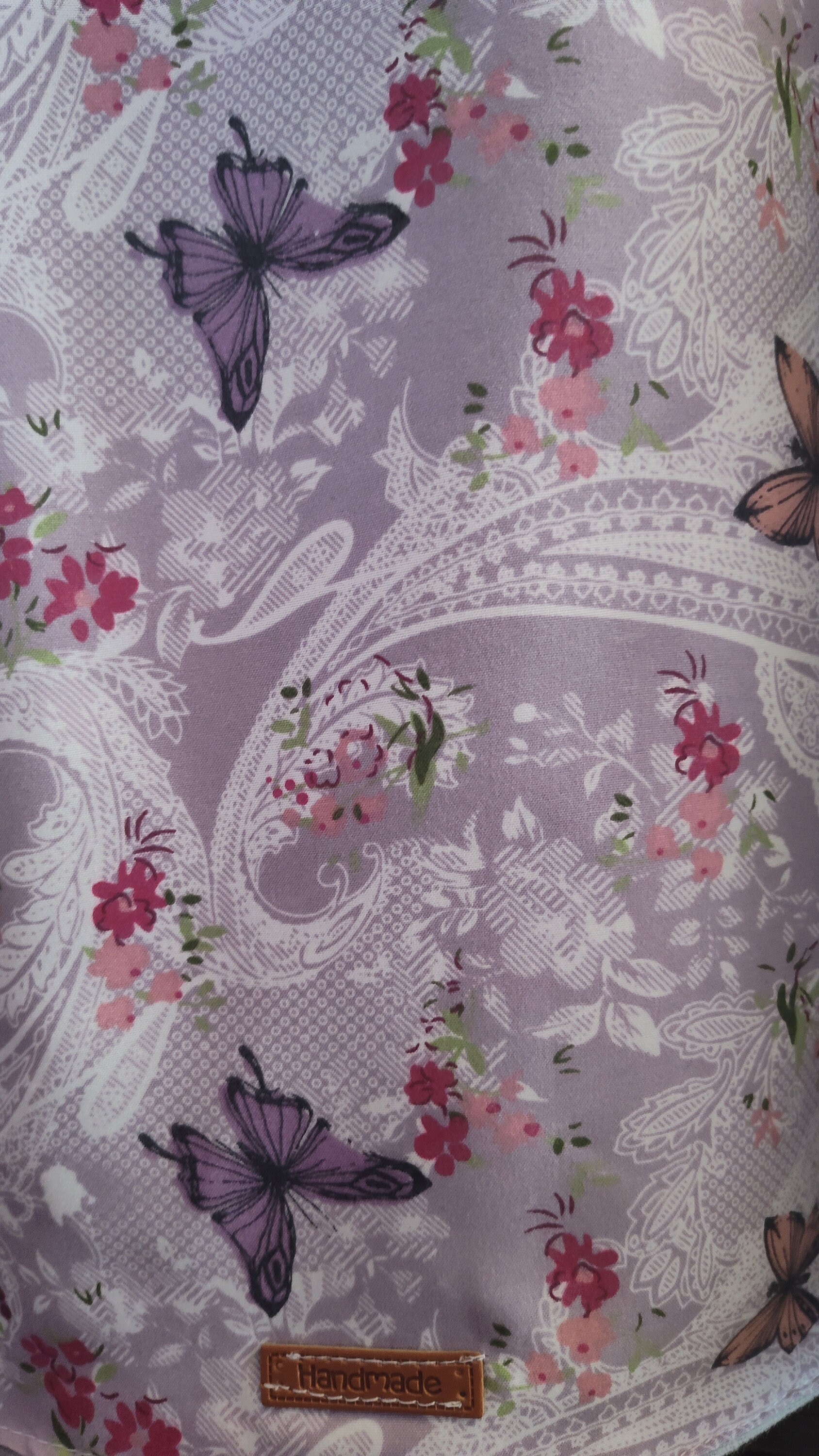 Butterflies Dining Scarves, Clothing Protectors Adult Bib Scarf ...