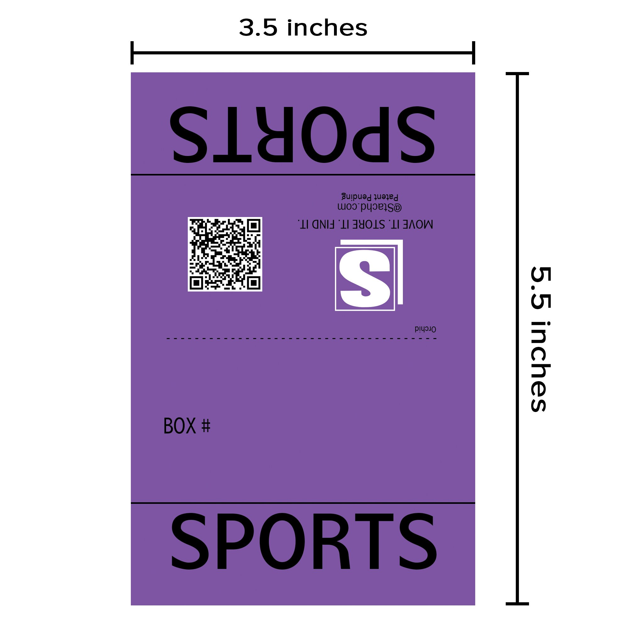 QR Coded Custom Moving Stickers, Moving Labels, Packing Stickers ...