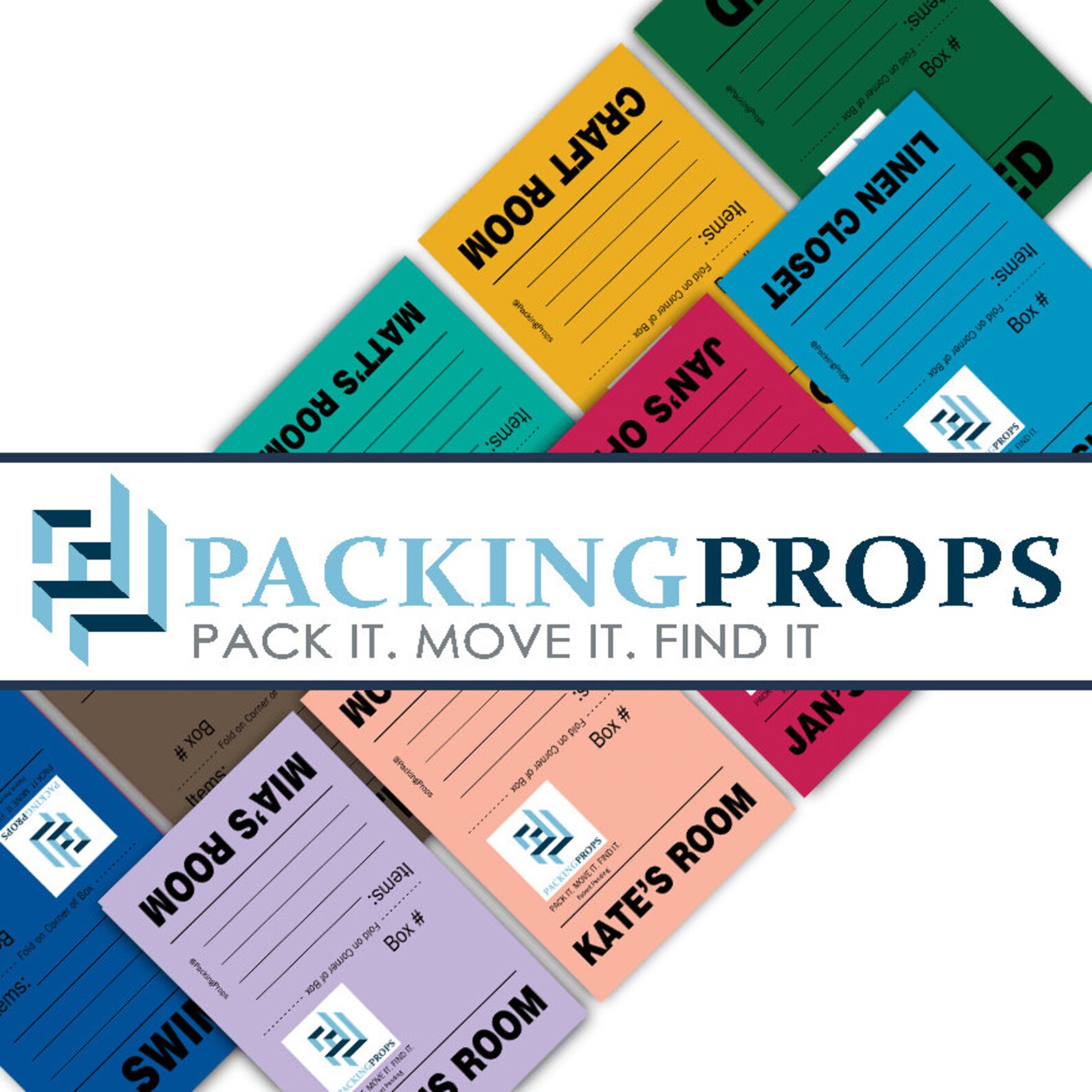 Custom Moving Stickers Moving Labels Packing Stickers - Etsy