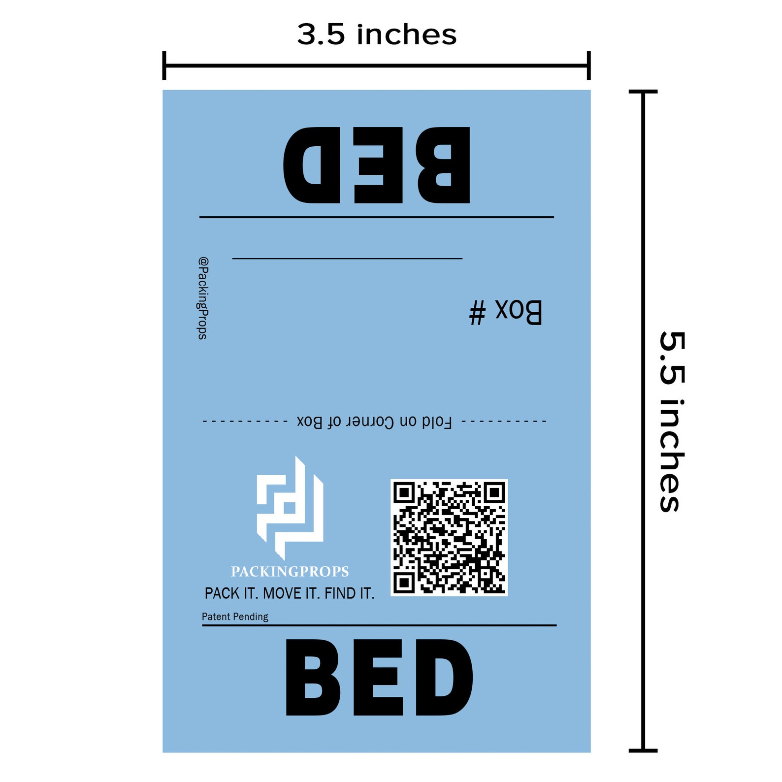 QR Coded Custom Moving Stickers Moving Labels Moving Away - Etsy
