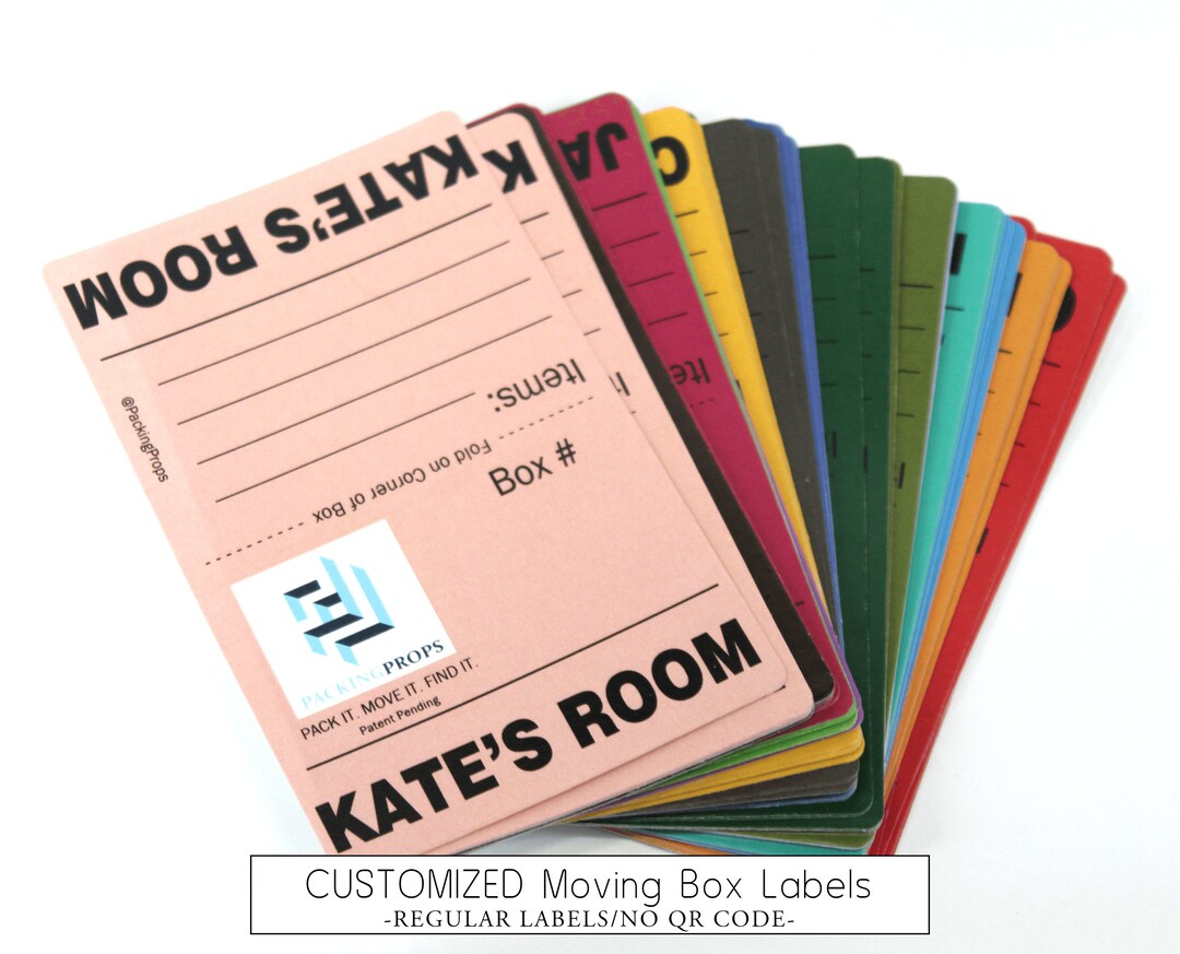 Custom Moving Stickers Moving Labels Packing Stickers - Etsy