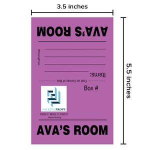 Custom Moving Stickers Moving Labels Packing Stickers - Etsy