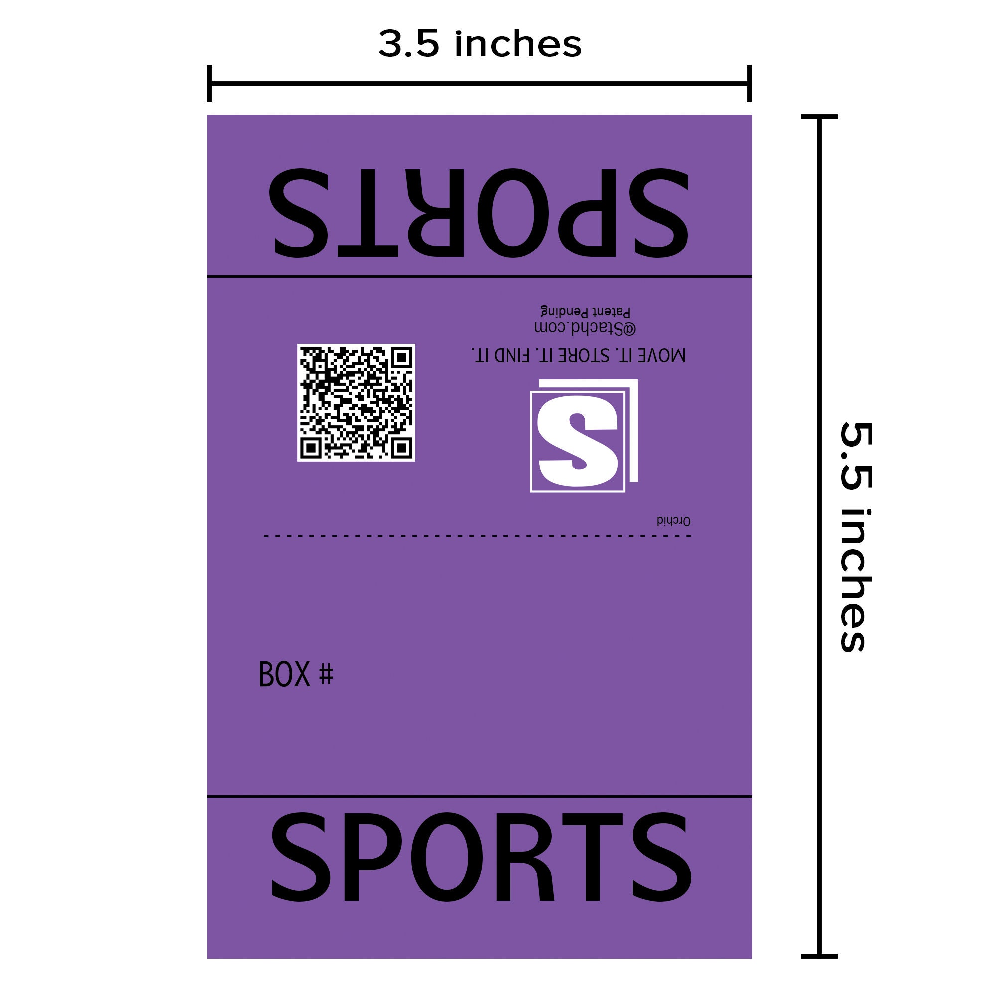 QR Coded Custom Moving Stickers, Moving Labels, Moving Away Gift ...