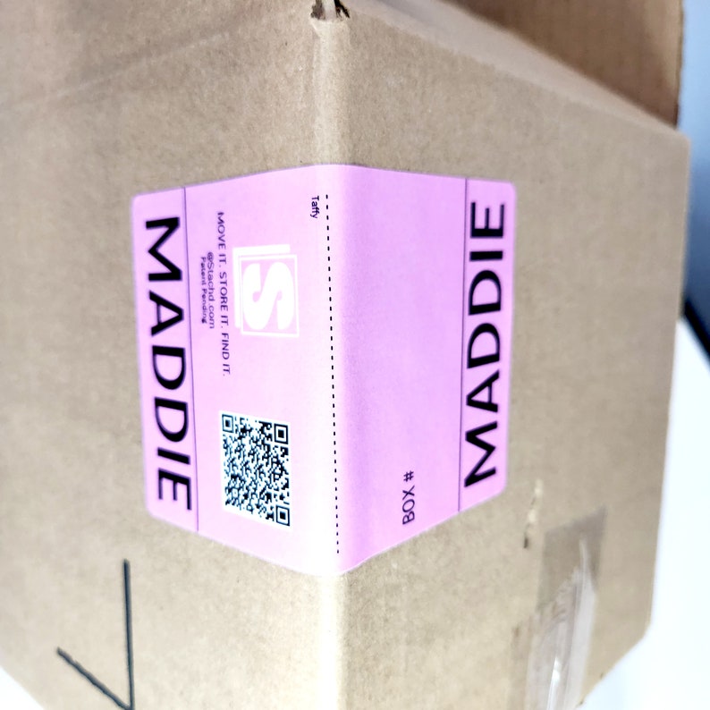 QR Coded Custom Moving Stickers, Moving Labels, Packing Stickers ...