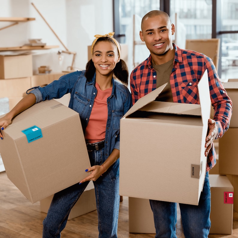 Custom Moving Stickers Moving Labels Packing Stickers - Etsy