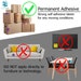 QR Coded Custom Moving Stickers, Moving Labels, Packing Stickers ...