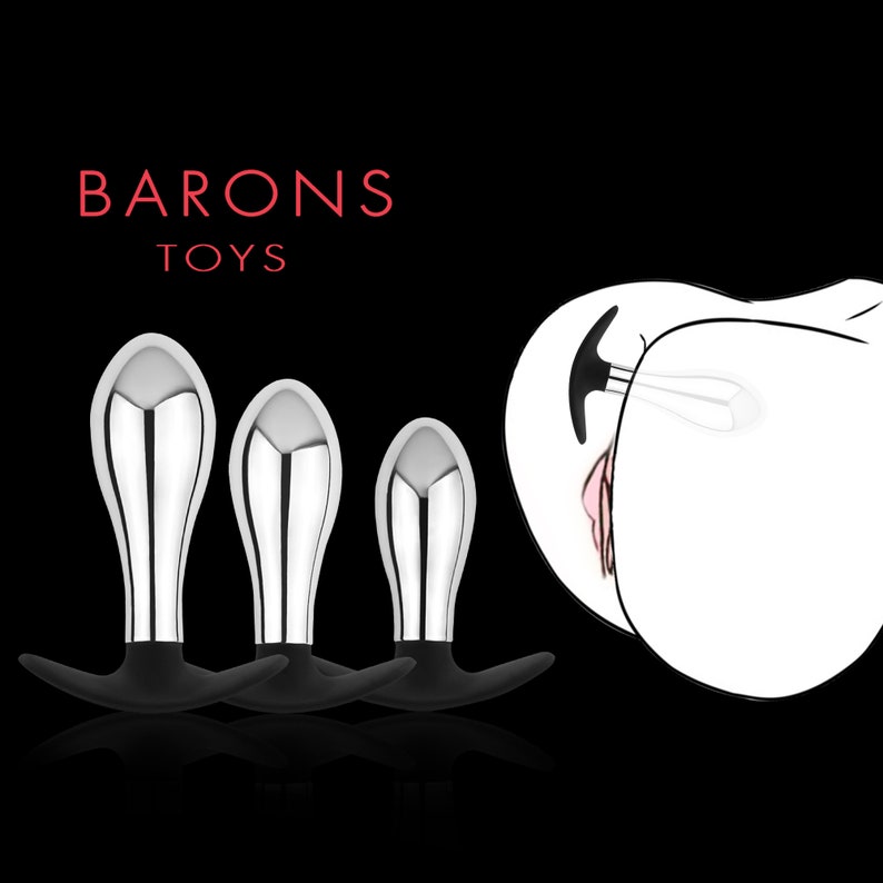 3 Size Butt Plugs For Men And Woman Anal Training Anal Play Toys Butt Plugs Adult Sex Toys
