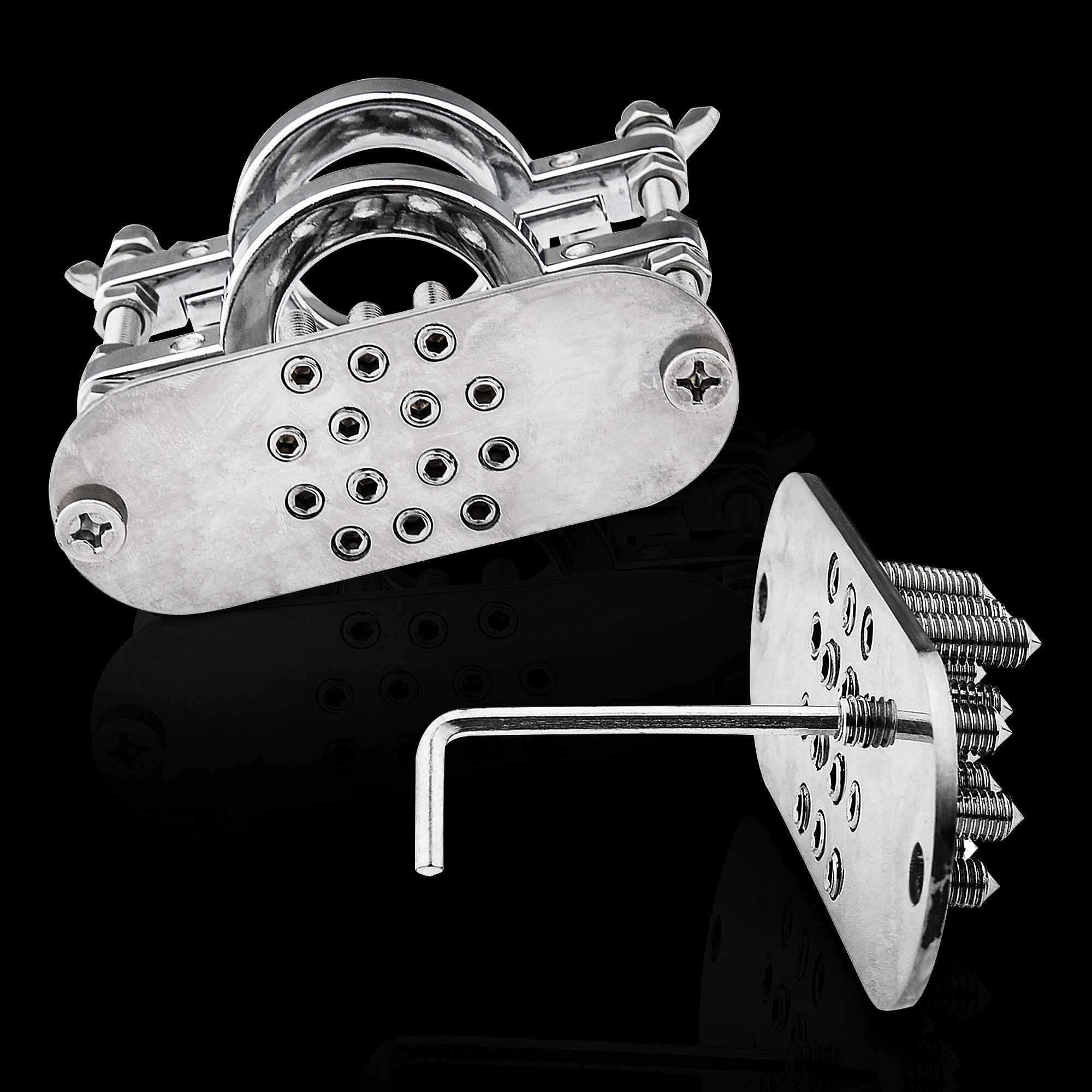 Balls Squeezer With Adjustable and Removable Spikes, Bring Pain and ...