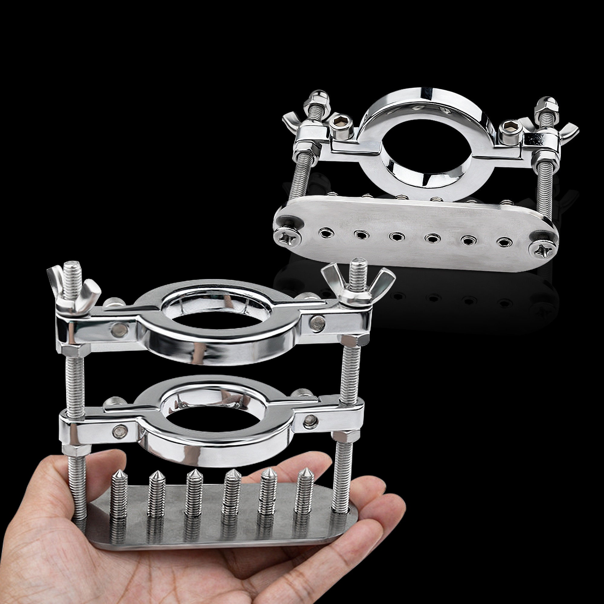 Balls Squeezer With Adjustable and Removable Spikes, Bring Pain and ...