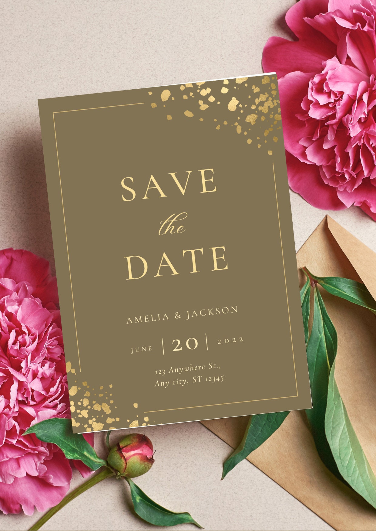 Editable Wedding Invite | Modern Wedding Invite | Invitation Card ...