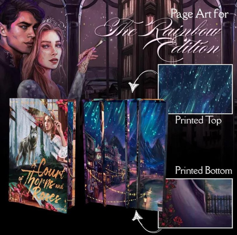 Rainbow ACOTAR Special Edition Book Box Set – Bundle #1 (no Overlays ...