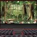 Thick Jungle / Forest Day Time Stage Backdrop in Digital Format for ...