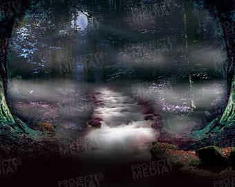 Forest Stage Backdrop - Etsy