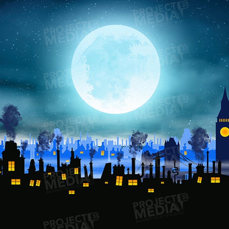 Skyline Backdrop - Etsy