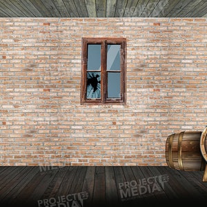 Old Fashioned/style Bar Interior Stage Backdrop Digital Format for ...